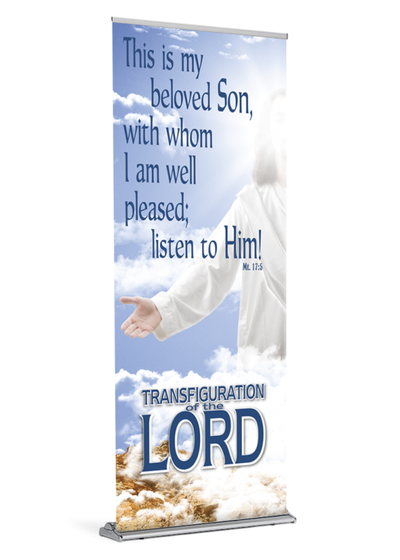 My Beloved Son Transfiguration Banner | Diocesan